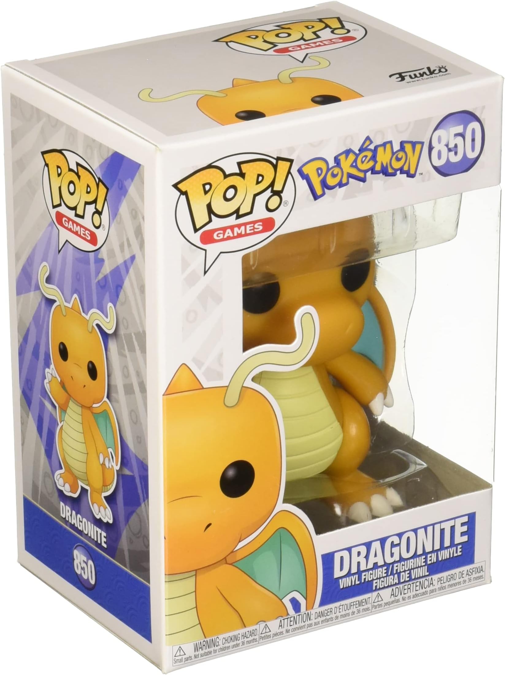 FUNKO POP! GAMES: Pokemon - Dragonite : Amazon.es: Juguetes y juegos