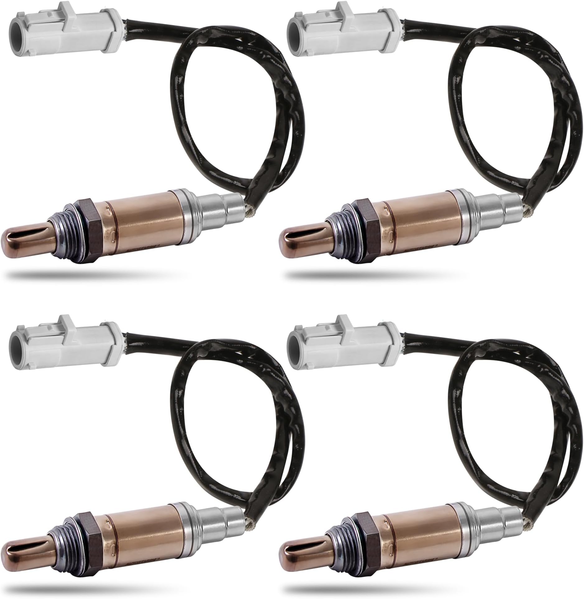 Amazon.com: KUIPERAUTO Male Oxygen Sensor Upstream + Downstream Front ...