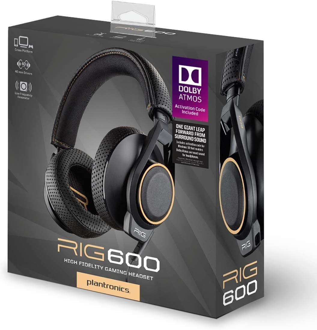 Plantronics Rig 600 Dolby Atmos® Gaming Headset für PC´s: Amazon.de: Games