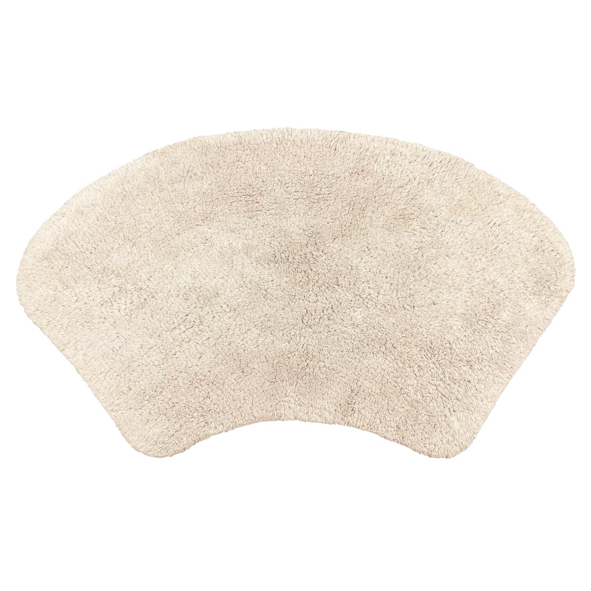 Allure Curved Bath Mat 48 x 80cm – 100% Cotton Shower Mat, Supersoft ...