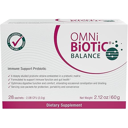Amazon.com: OMNI BIOTIC AB 10 - Clinically Tested Restorative Probiotic ...