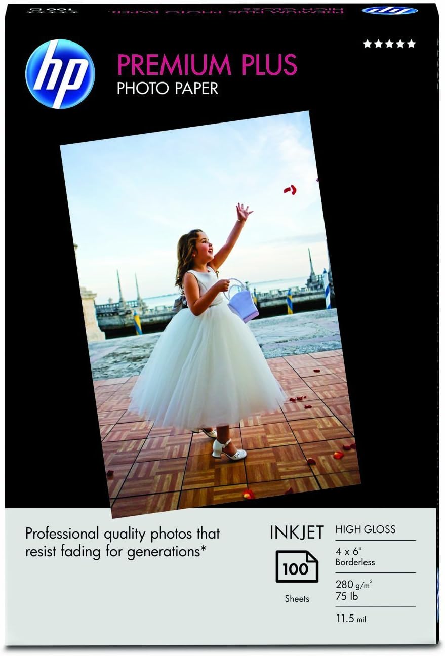 Amazon.com : HP Premium Plus Photo Paper : Office Products