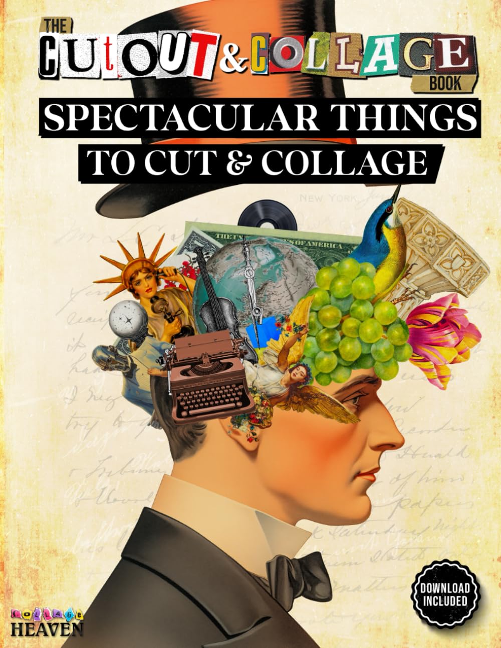 Amazon.com: The Cut Out And Collage Book Spectacular Things To Cut ...