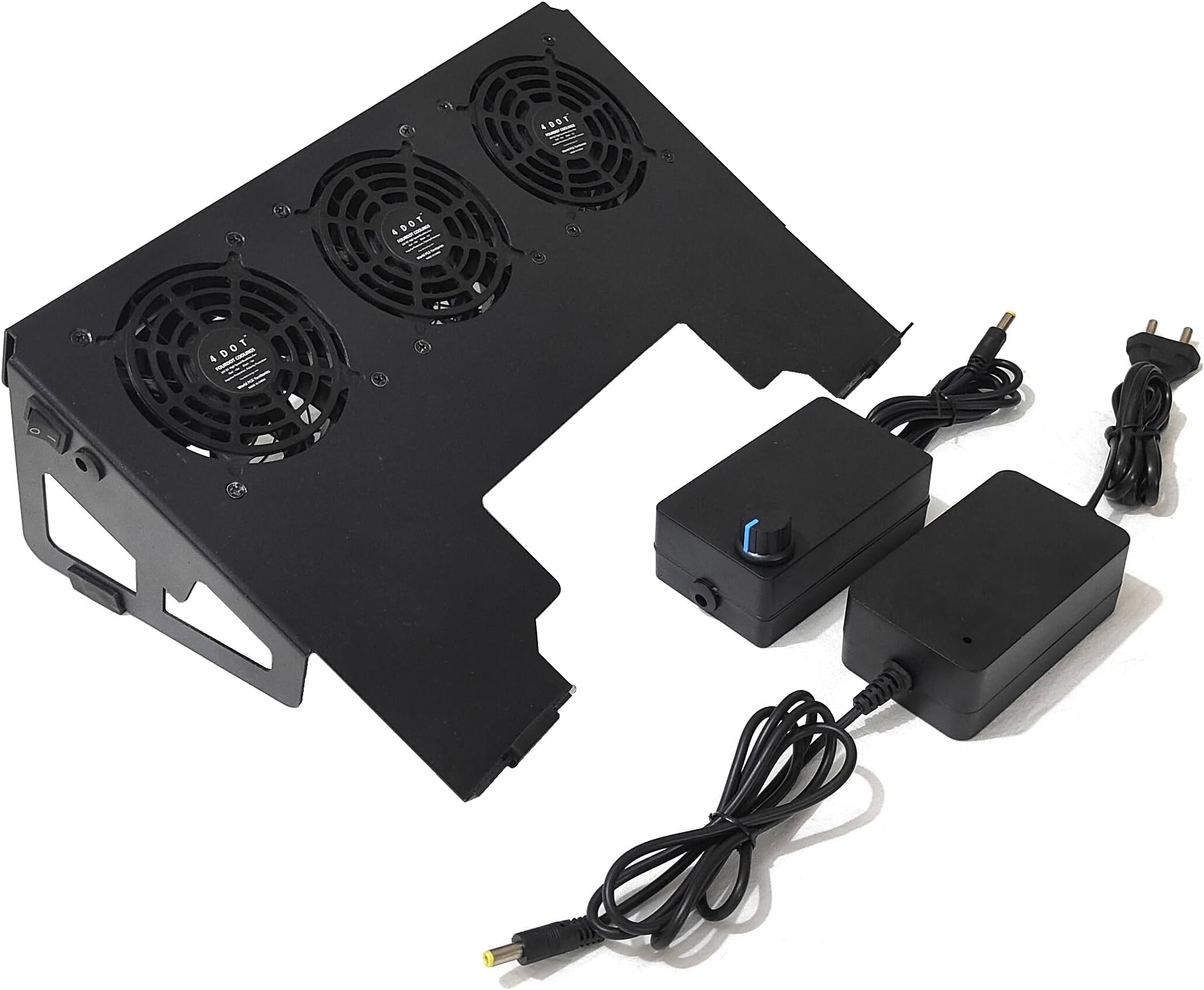 KLIM Airflow Laptop Cooling Pad - Powerful Cross Flow Turbines 2500 RPM ...