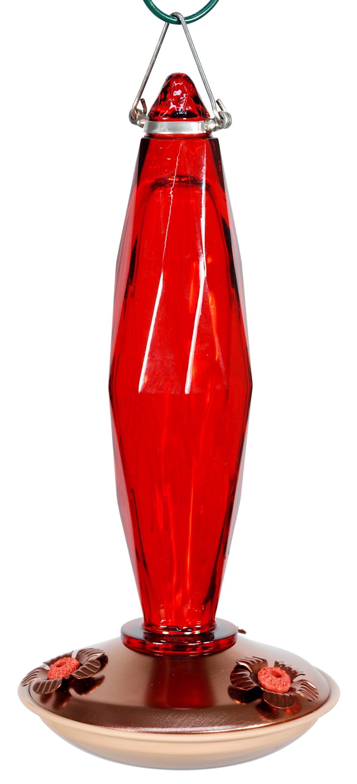 Amazon.com : Woodlink WLH12 Medium Jewel Cut Ruby Glass Hummingbird ...