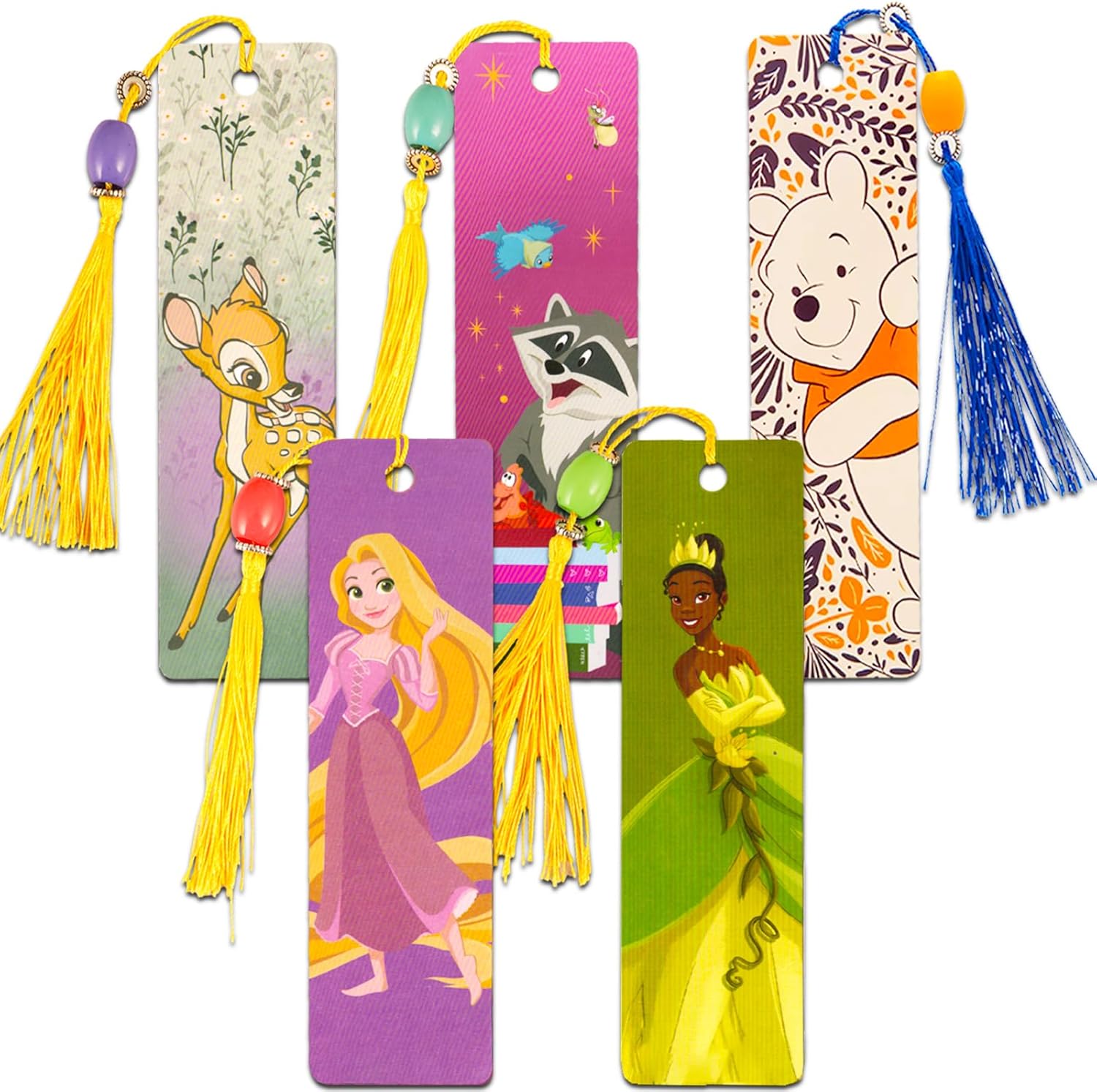 Amazon.com: Disney Bookmark Set for Kids - Assortment of 5 Disney ...