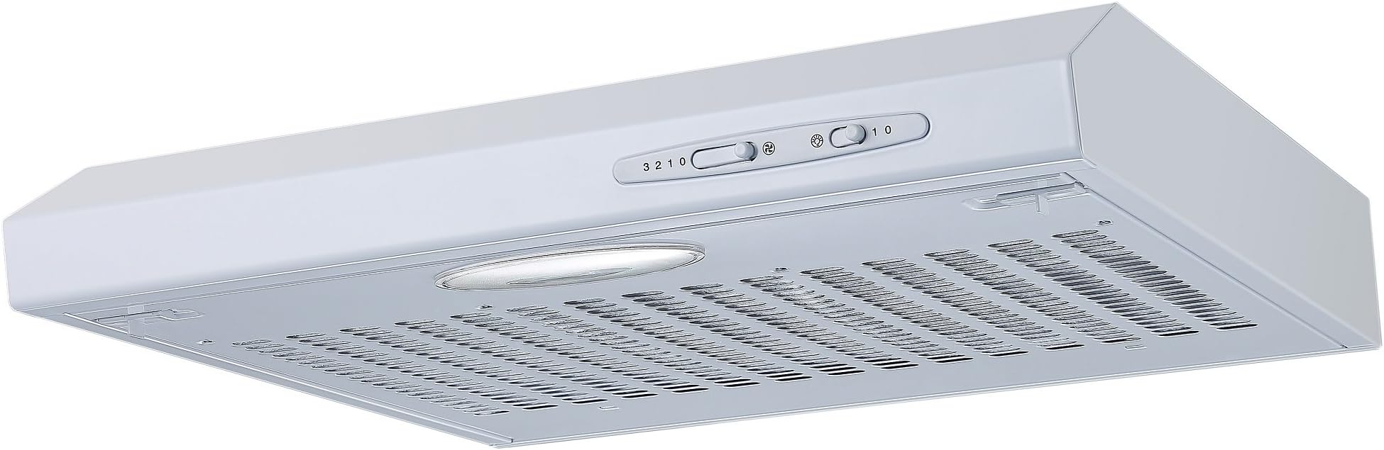 CDA CCA52WH White 50cm Under Canopy 3 Speed Cooker Hood Kitchen ...