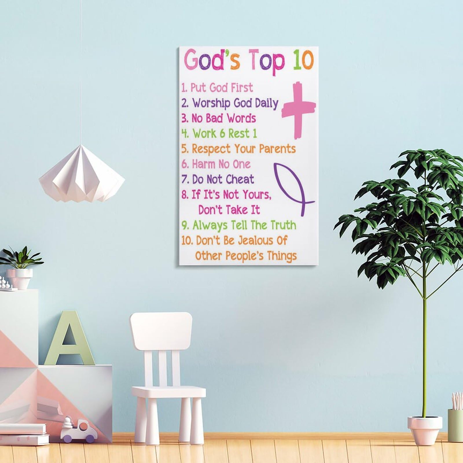 Always Remember God's Top 10 Ten Commandments Poster And, 56% OFF