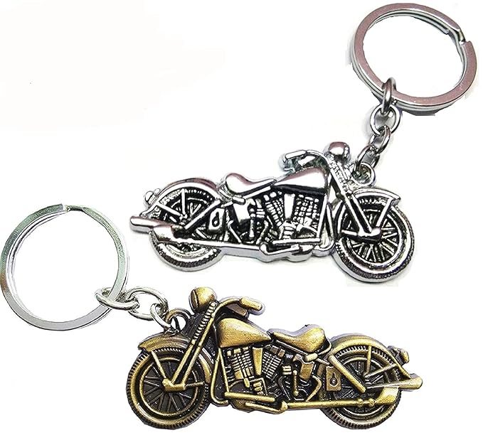BAMBBLE® Bullet Key Chains Keyring for Bike Trip Machine Motorcycle ...