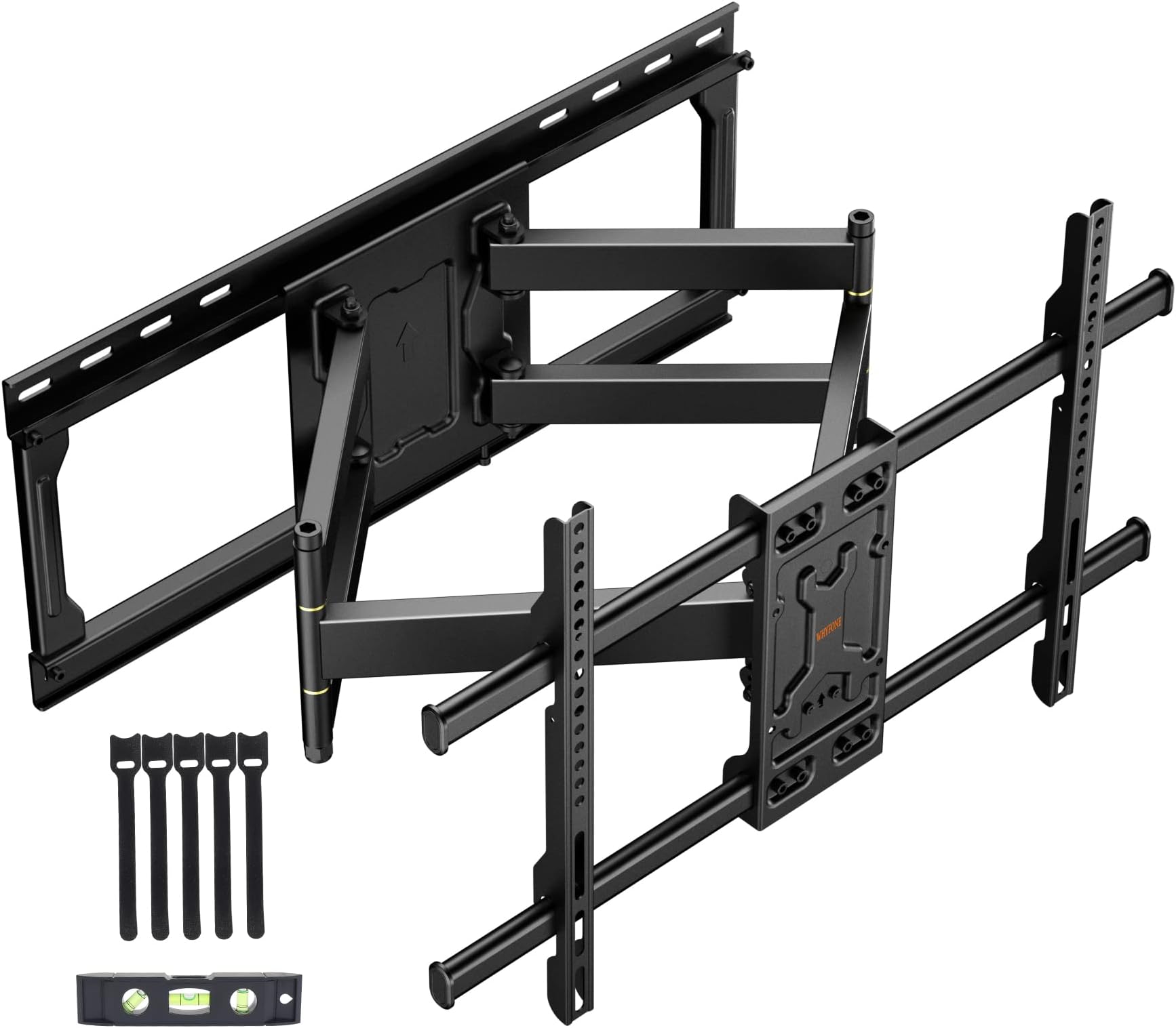 TV Wall Bracket Mount Swivel for 37-82 Inch TVs WHYFONE Long Reach TV ...