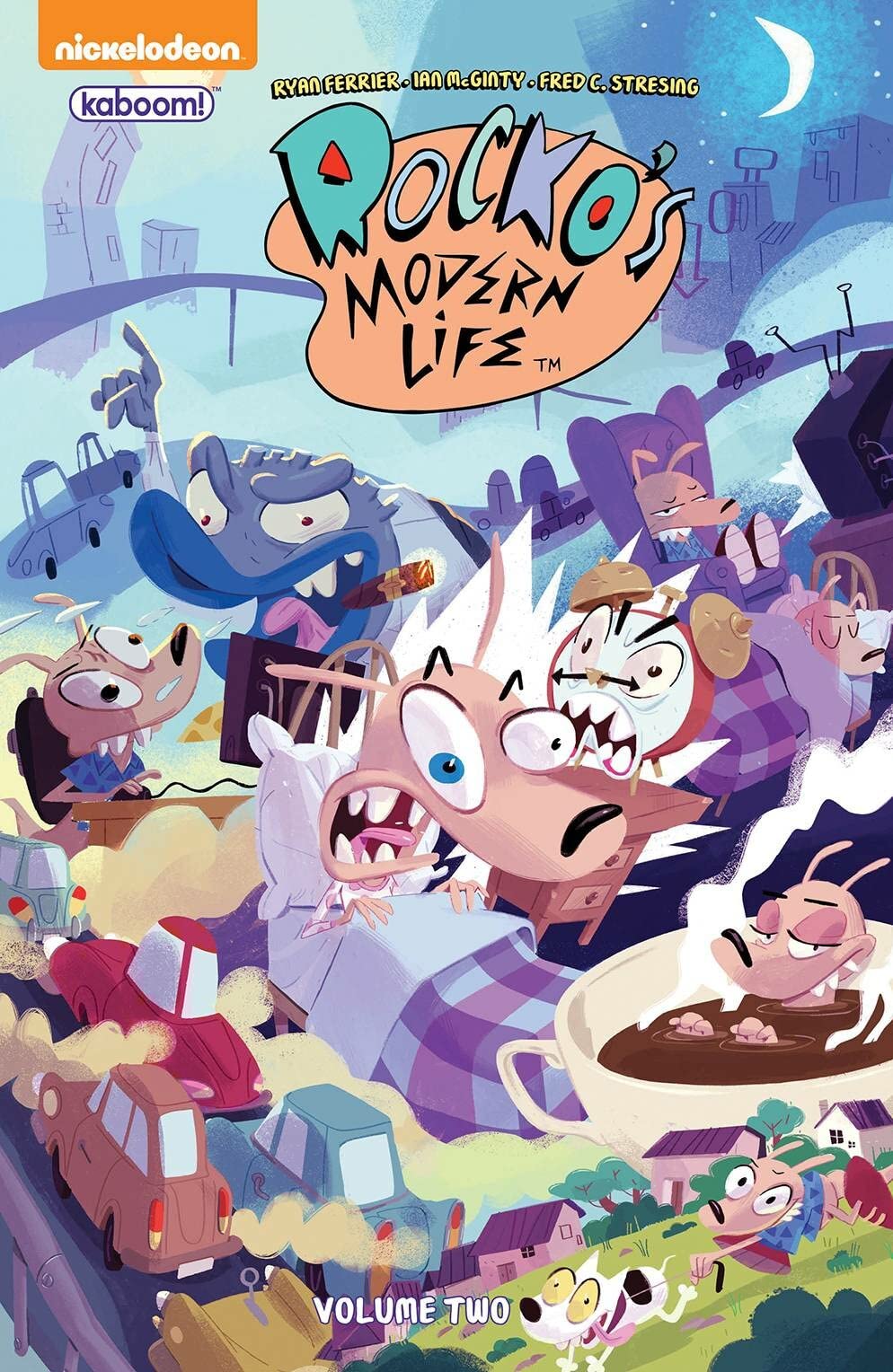 Amazon.com: Rocko's Modern Life Vol. 2: 9781684152711: Ferrier, Ryan ...