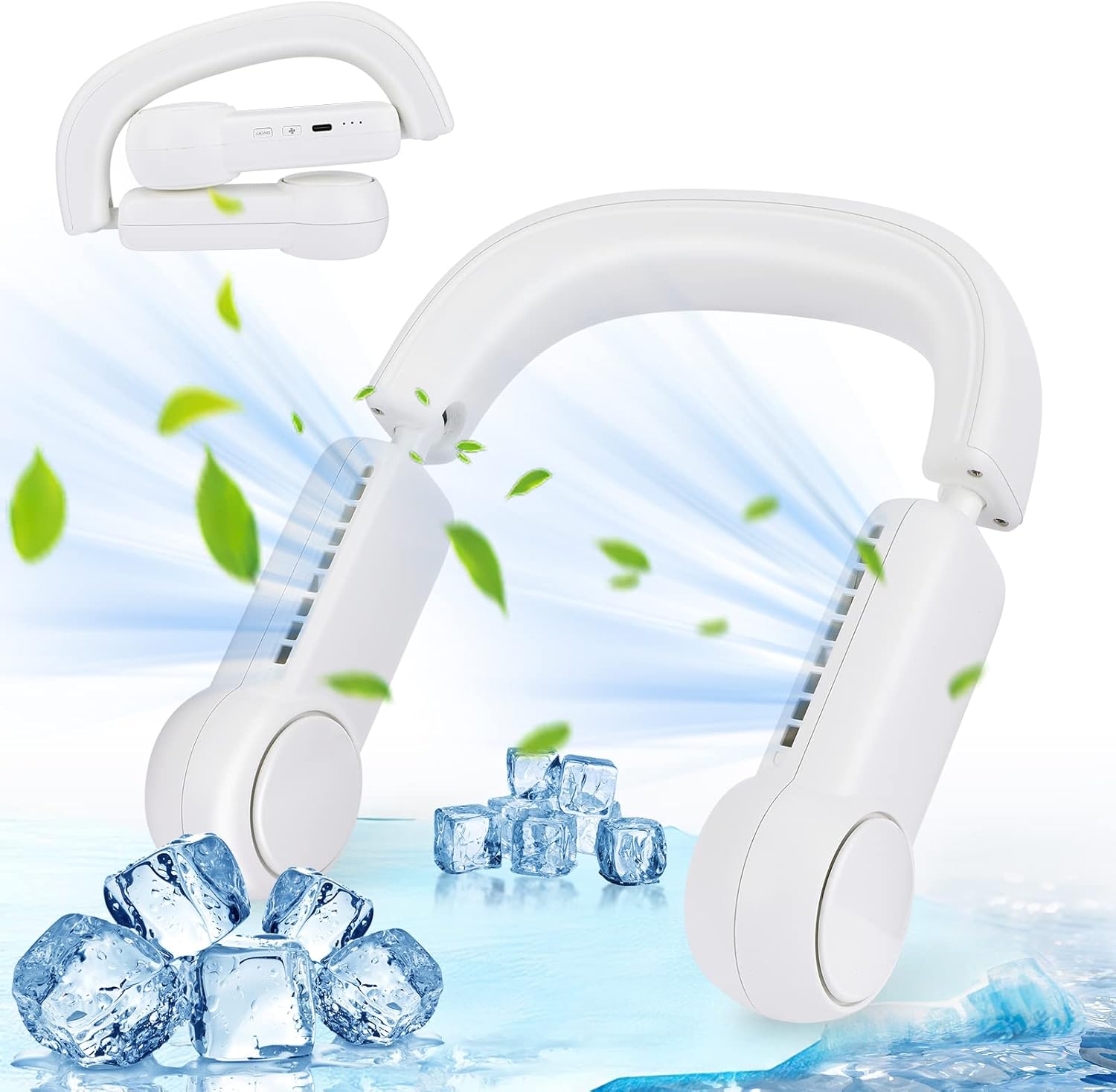 Amazon.com: BestMal Portable Neck Fan, Bladeless Personal Fan ...