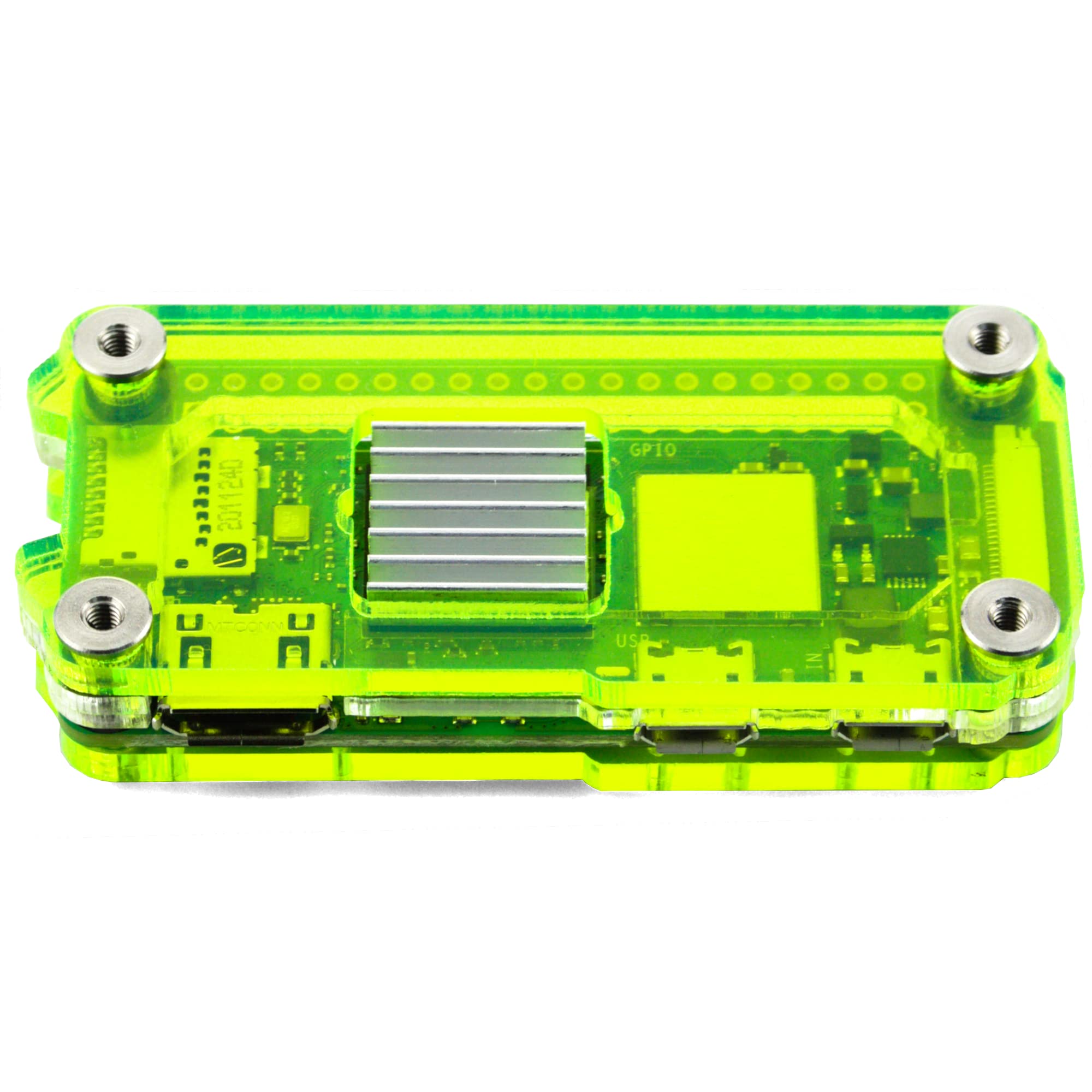 Amazon.com: C4Labs Zebra Zero Heatsink Case for The Raspberry Pi Zero 2 - Single Pack, Laser ...