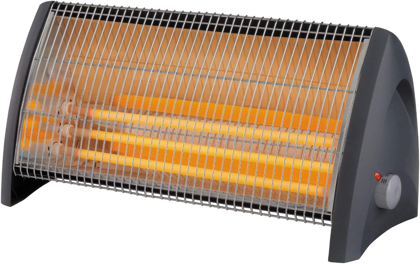 Goldair 2400W 3-Bar Radiant Heater with 3 Heat Settings, Black : Amazon ...