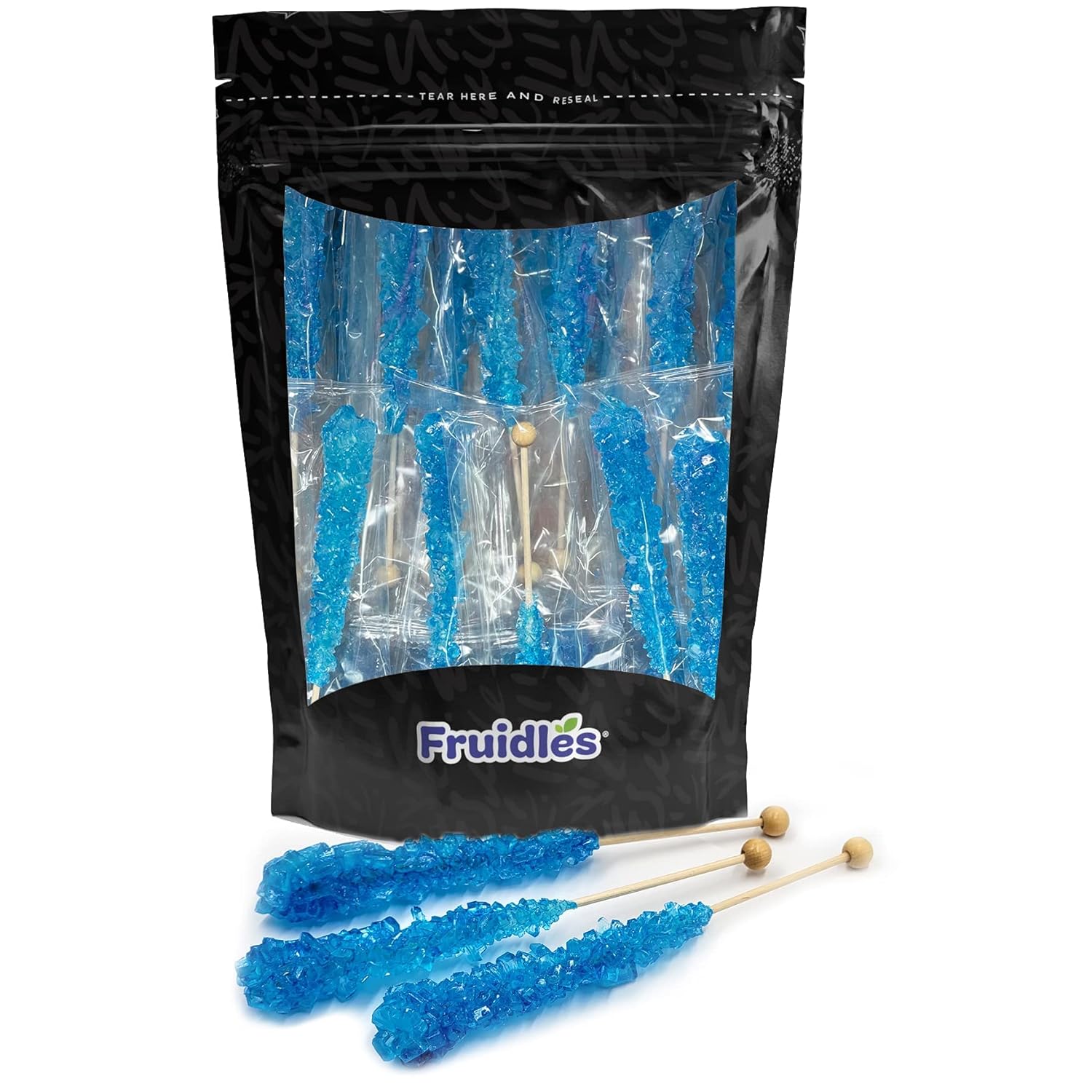 Amazon.com : Rock Candy Lollipops Pops Candy Suckers, Color and Flavor ...