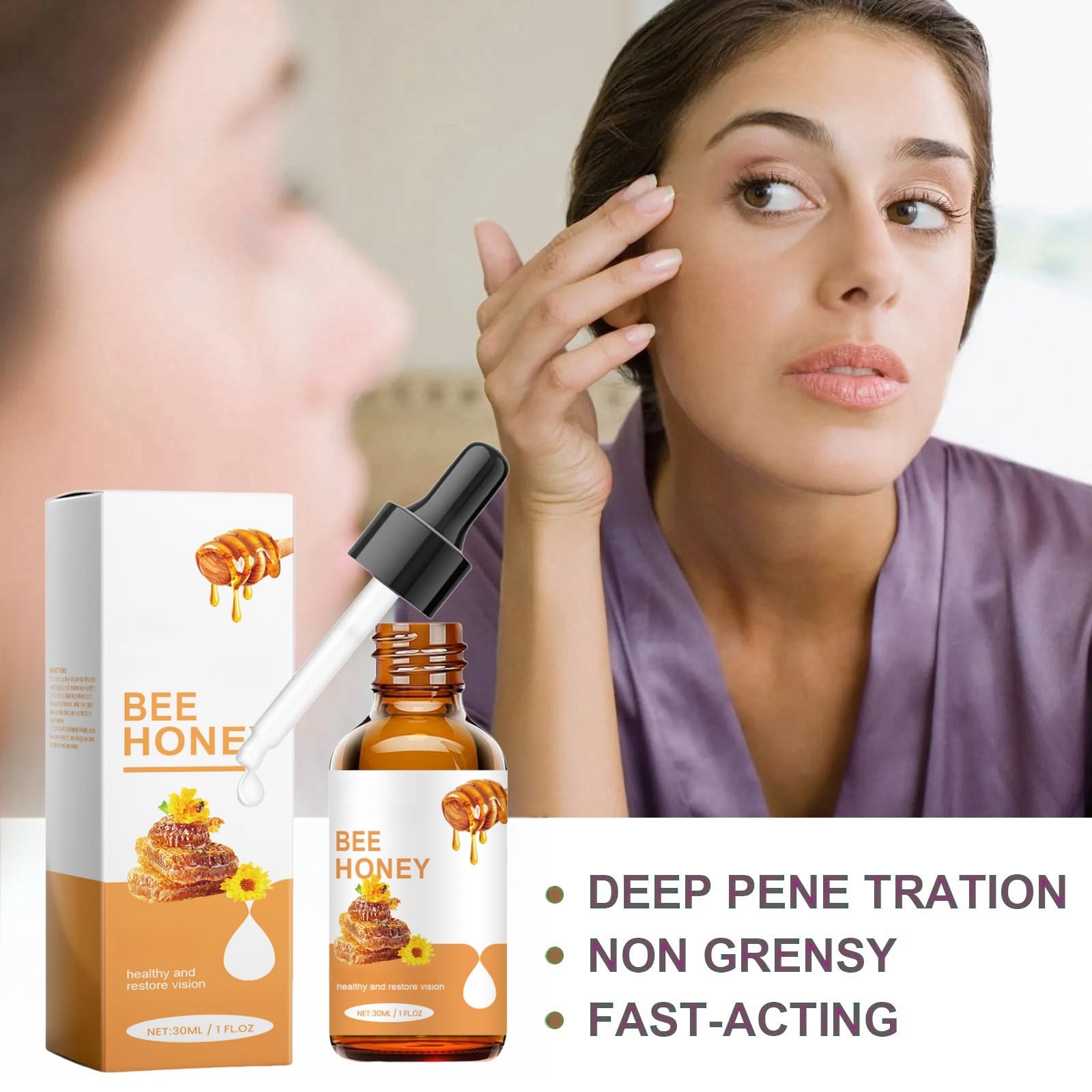 Honey Eye Drops,Honey for Eye,Stingless Bee Honey Eye Drops,Eye Drops ...