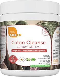 Amazon.com: Zahler Colon Cleanse 10-Day Detox Cleanse - Cucumber Mint ...
