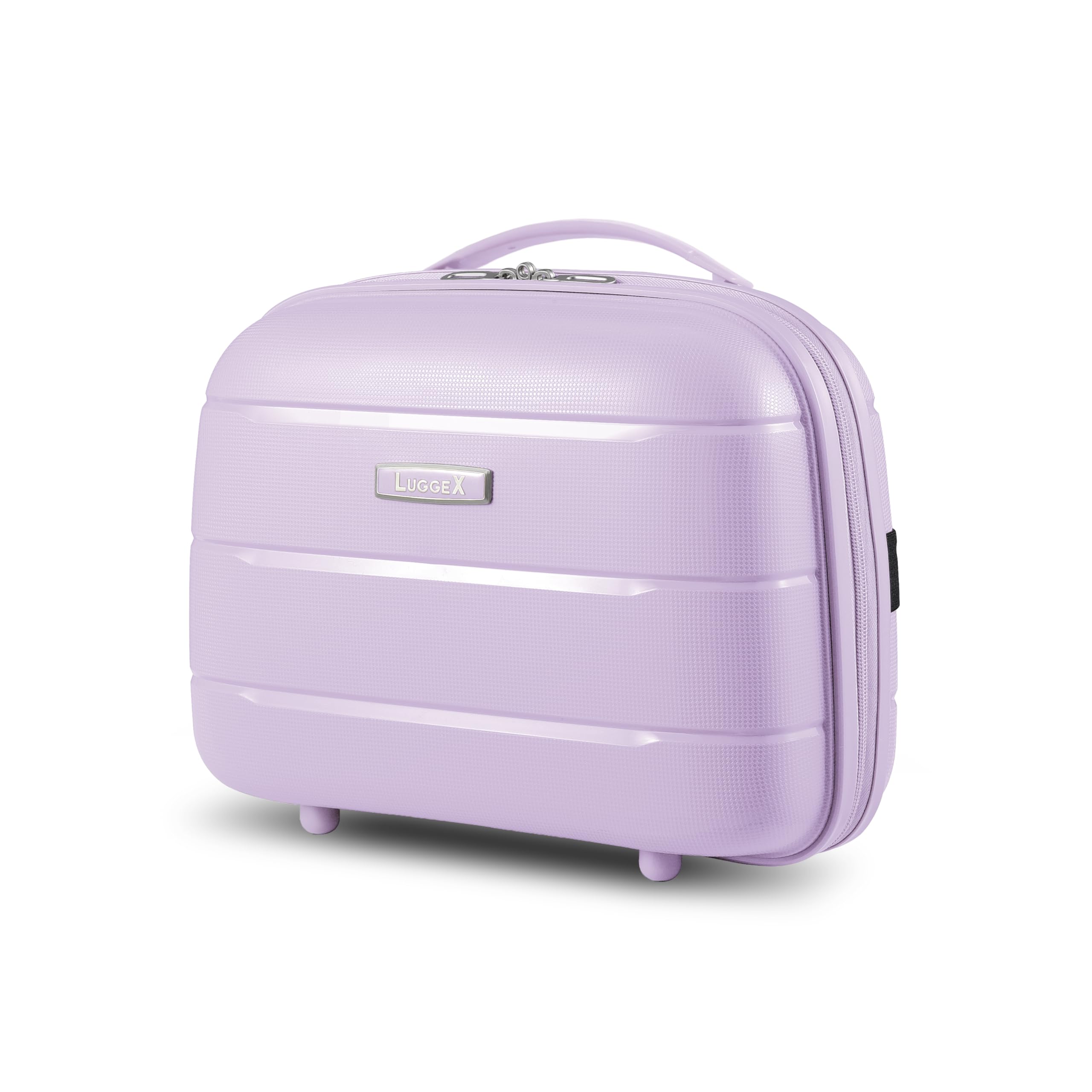 LUGGEX Purple Underseat Carry on Luggage Airline Approved - Hard 14 ...