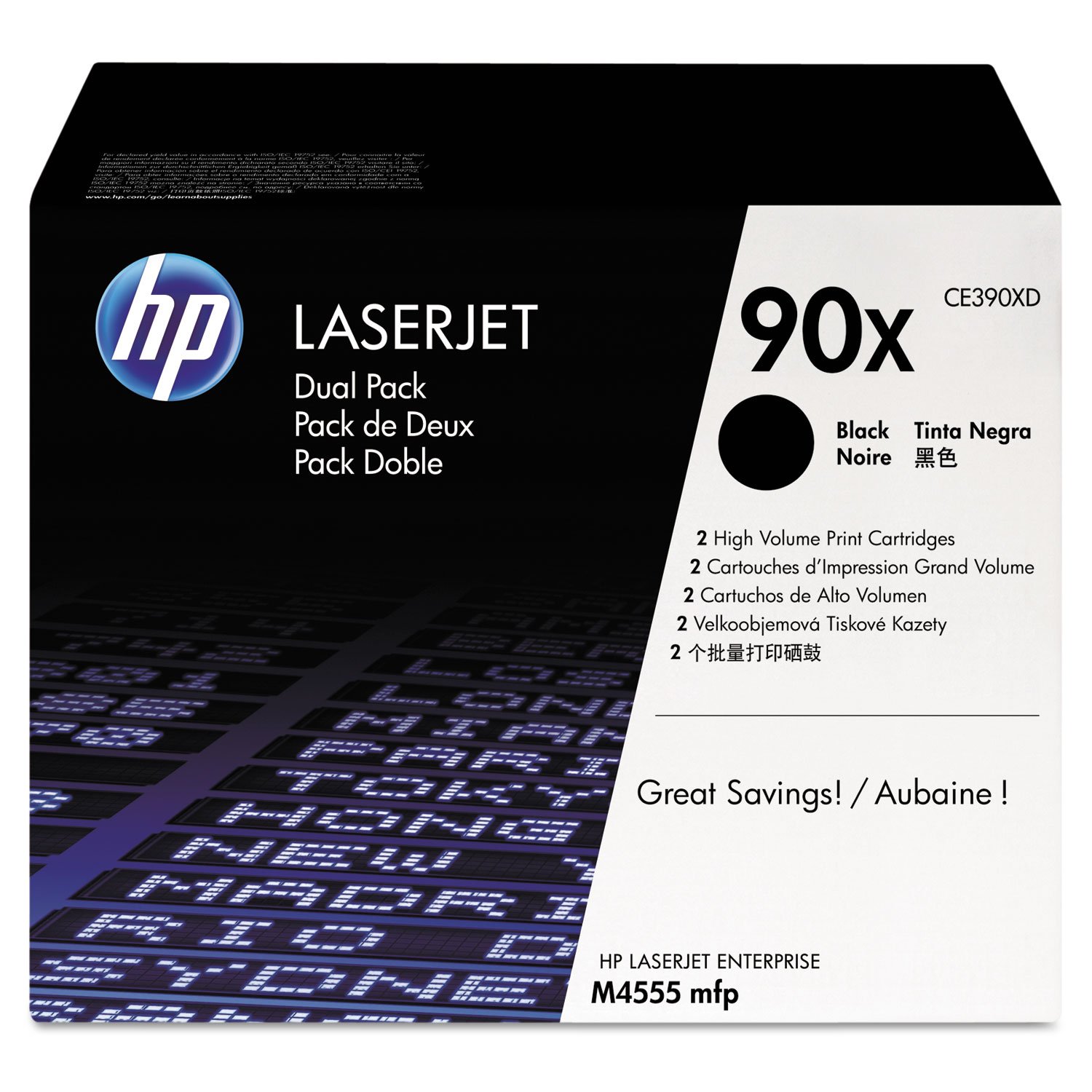 HP CE390XD Toner Cartridge for Laserjet 600/602DN/602N/602X/603DN/603M ...