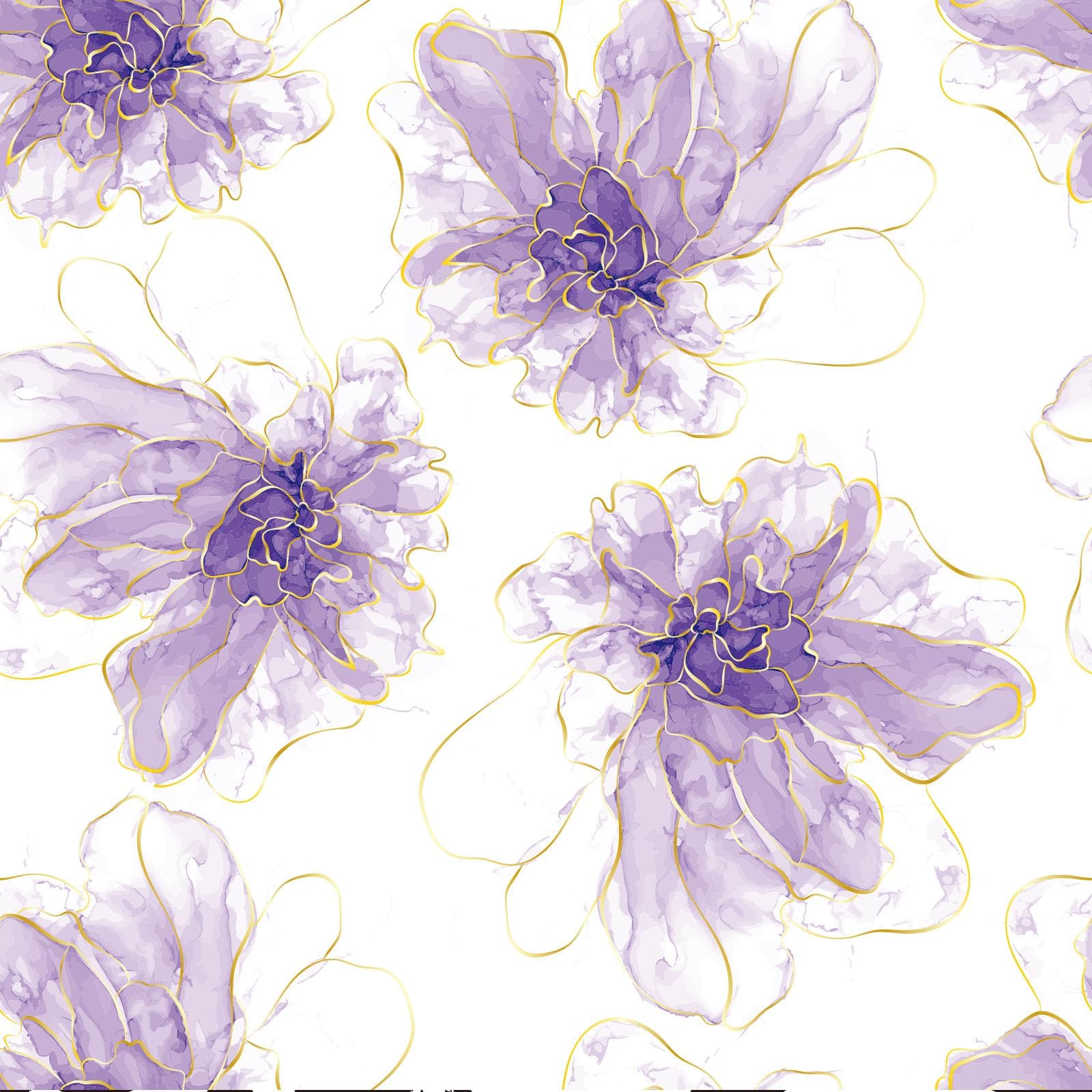 YANFENQI Cute Wallpaper Stick and Peel Purple Wall Contact Paper ...