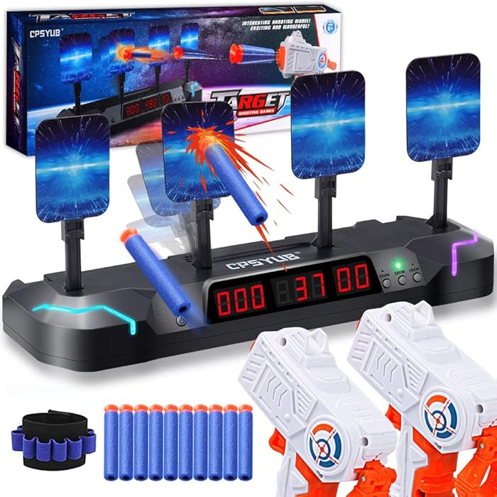 Buy (2019 Updated Edition) Electric Digital targer for Nerf Guns ...