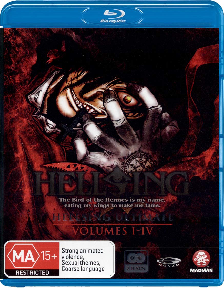 Amazon.com: Hellsing Ultimate: Volumes I - IV [Region B] [Blu-ray ...