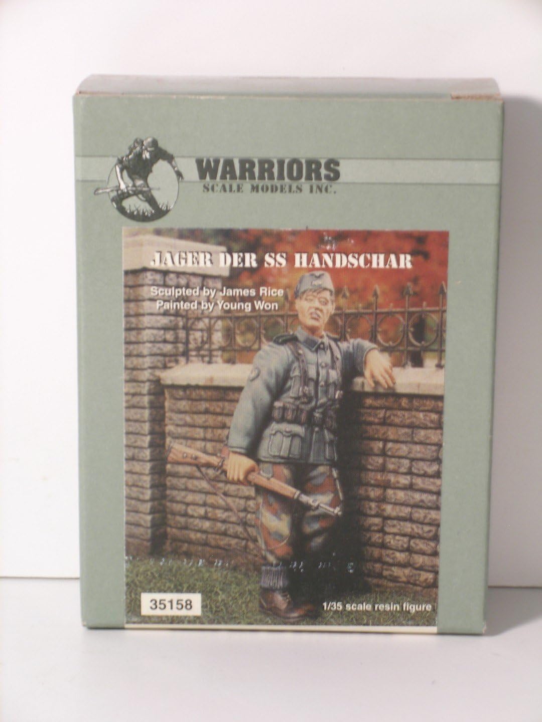 Amazon.com: Warriors Miniatures-1/35 Scale German WW II Jager Der SS ...