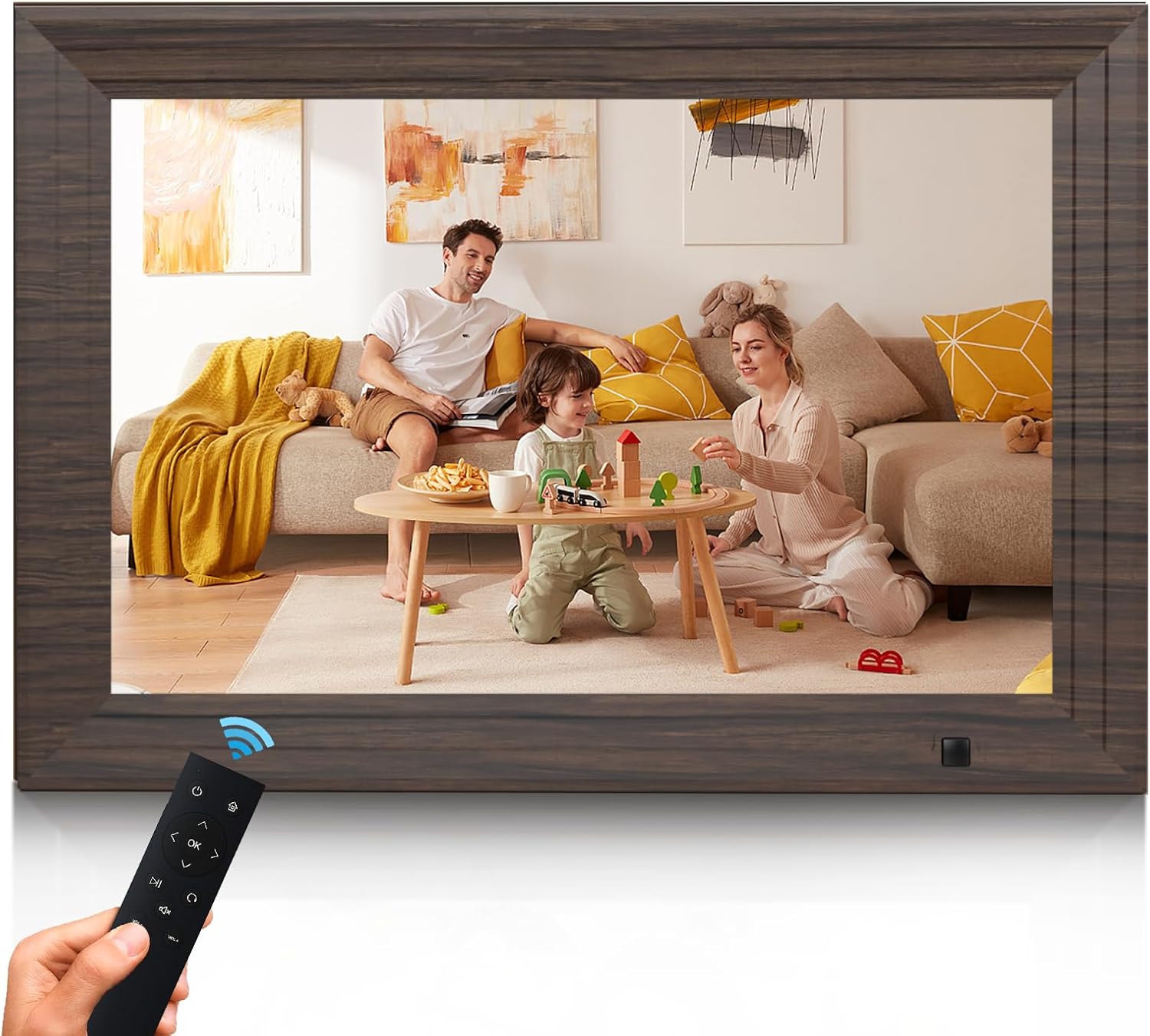 KEDEEK Digital Photo Frame, 10.1 inch Non-WiFi Photo Play Digital ...