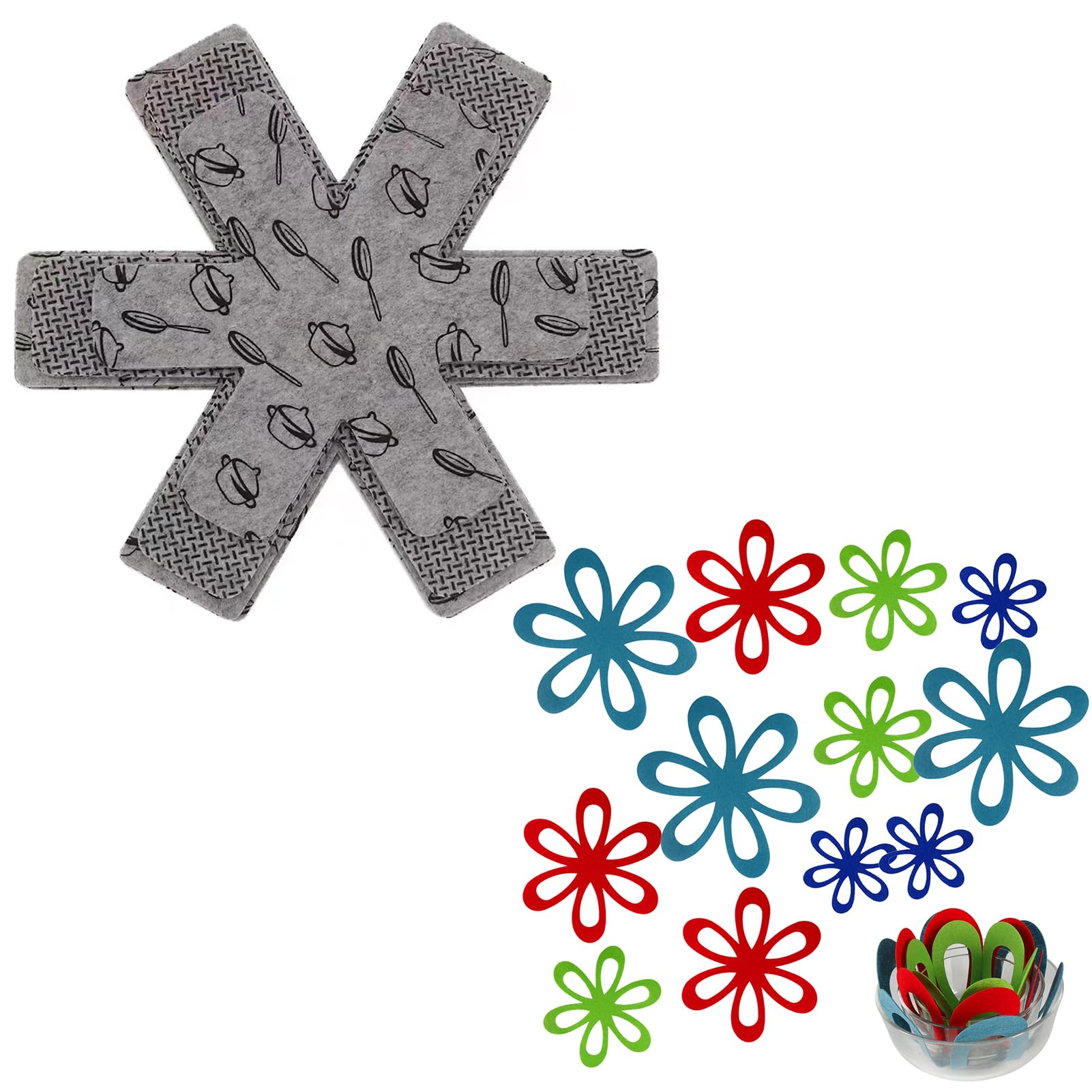 Amazon.com: Pot and Pan Protectors, 12PCS Classical Pan Protectors ...