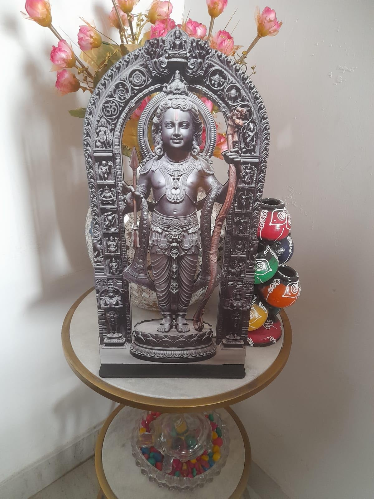 Buy Trendy Decor Murti Ram Lalla Statue in Ayodhya Mandir (2D) MDF Cut ...