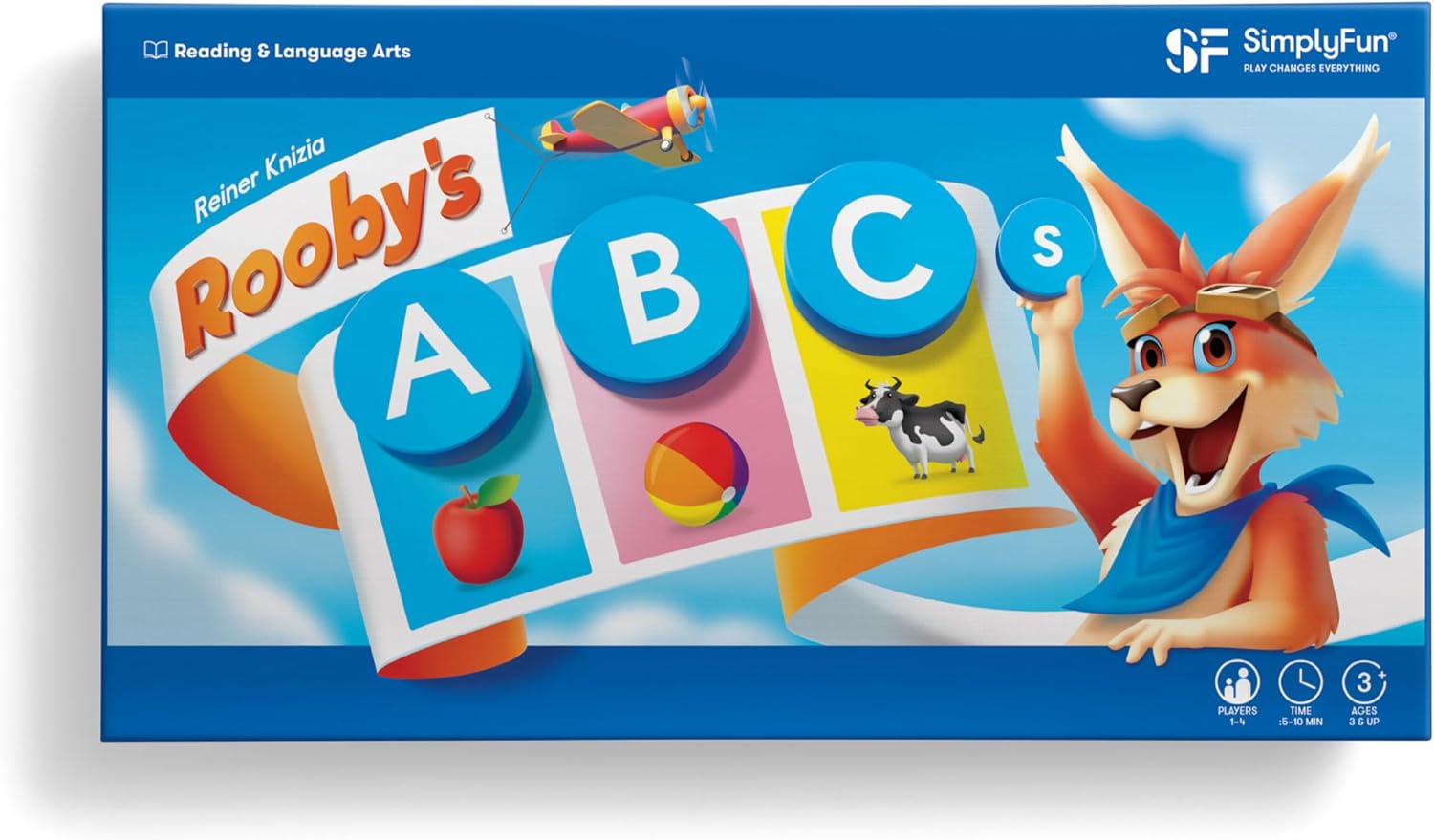Amazon.com: SimplyFun Rooby’s ABC’s - Pre-K Alphabet Game - Letter ...