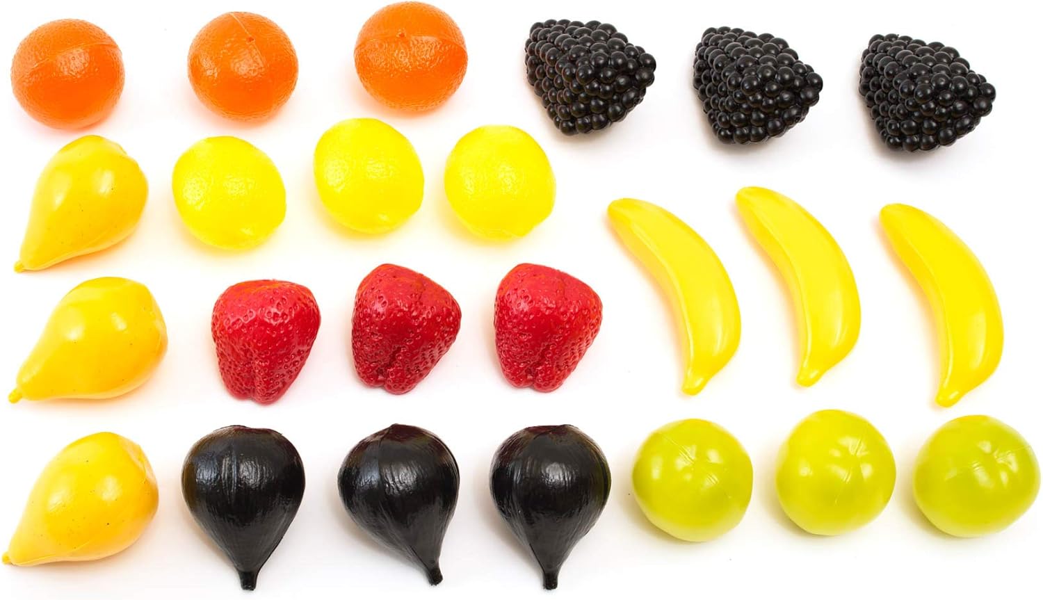 ERRO Set of 24 small dummy fruit – plastic dummy 41107 – fruit hollow ...