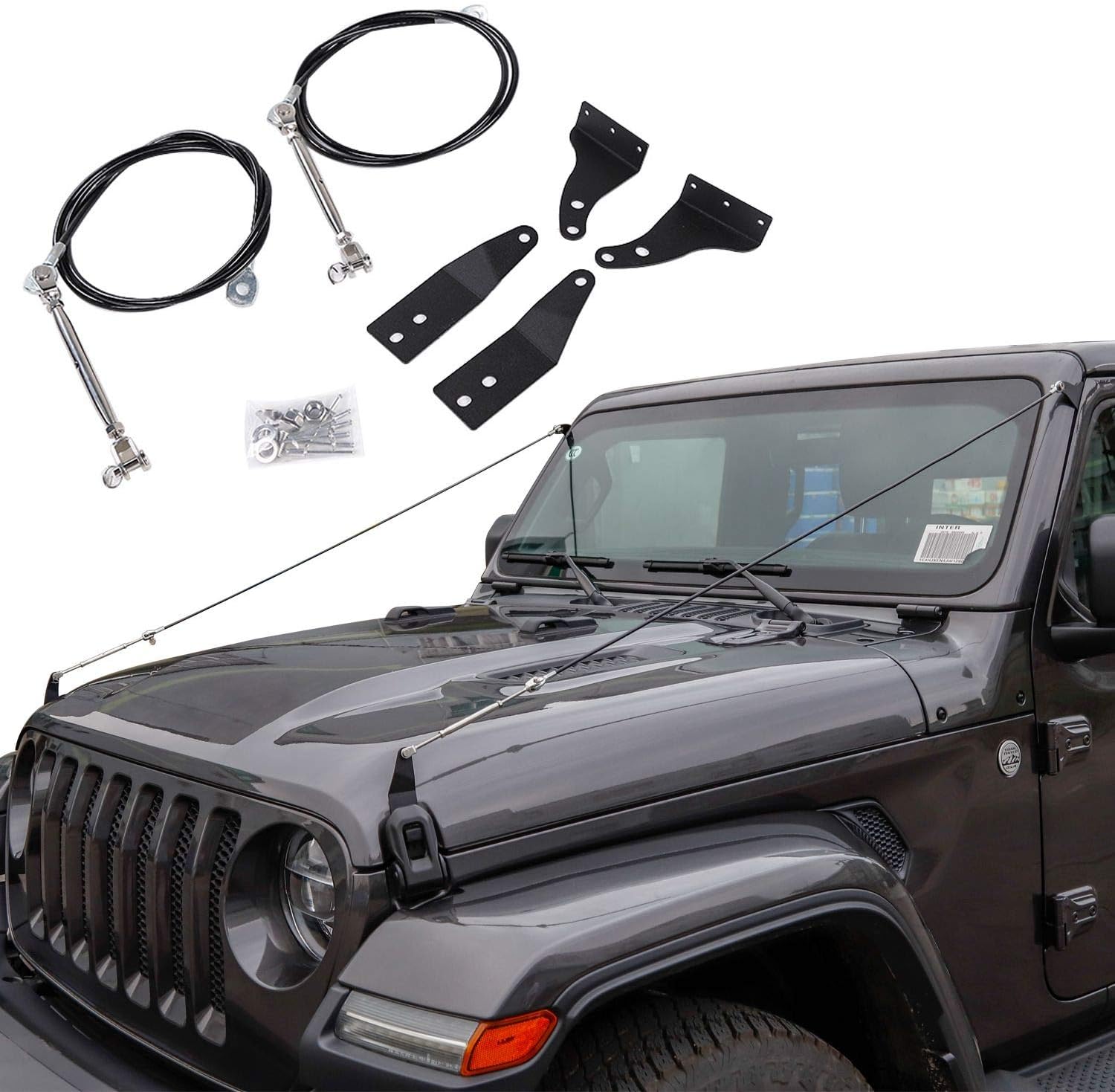 Amazon.com: Adjustable Limb Riser Kit for 2018-2024 Jeep Wrangler JL ...