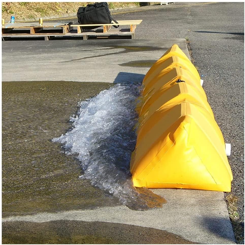 Amazon.com: XXIOJUN Residential Flood Barrier - Water Filled Hydro ...
