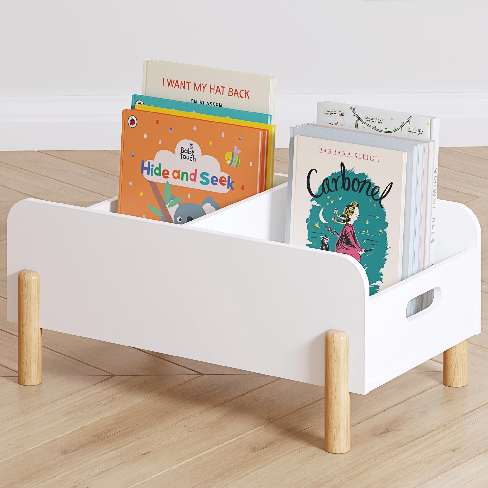 Amazon.com: Babyletto Tally Storage Bookshelf in White and Washed ...