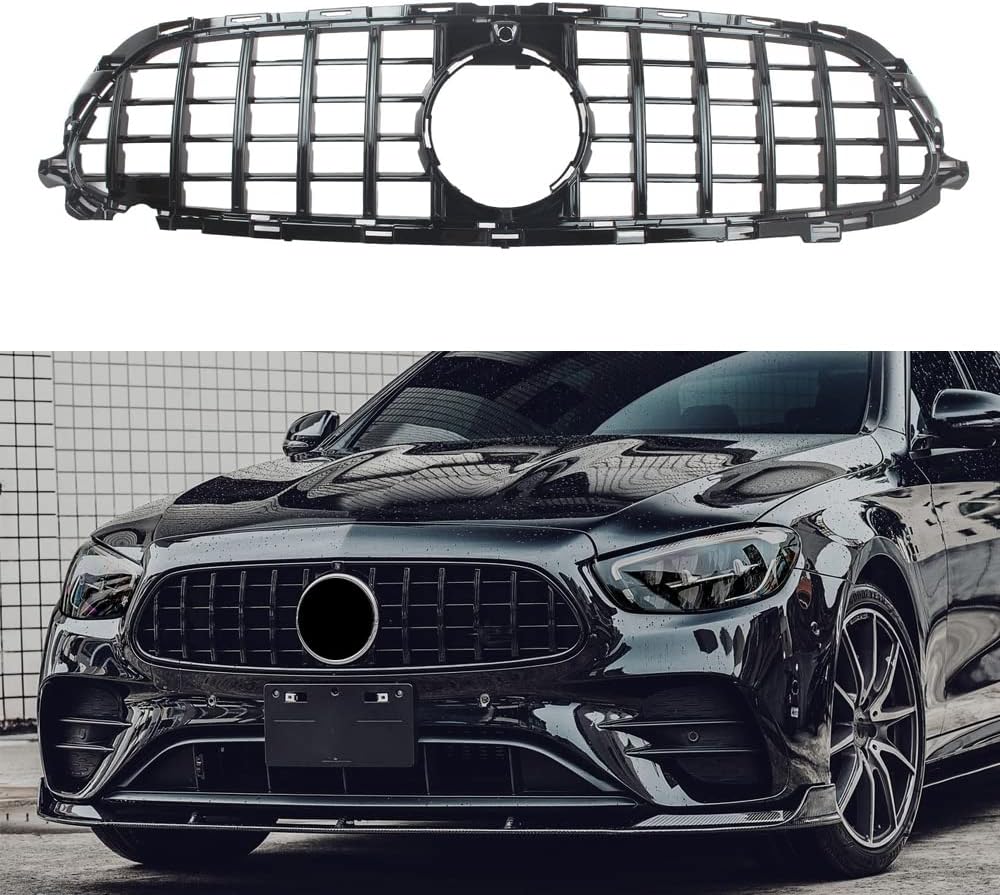 Amazon.com: Front Grille GT Style for Mercedes Benz W213 E-Class E200 ...