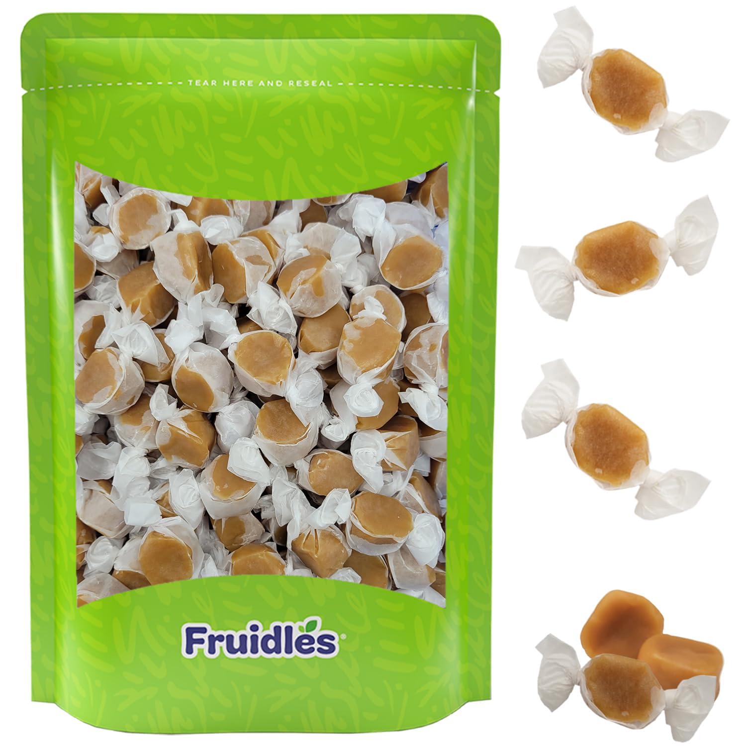 Amazon.com : The Dreidel Company Vanilla Caramel Kisses Taffy ...