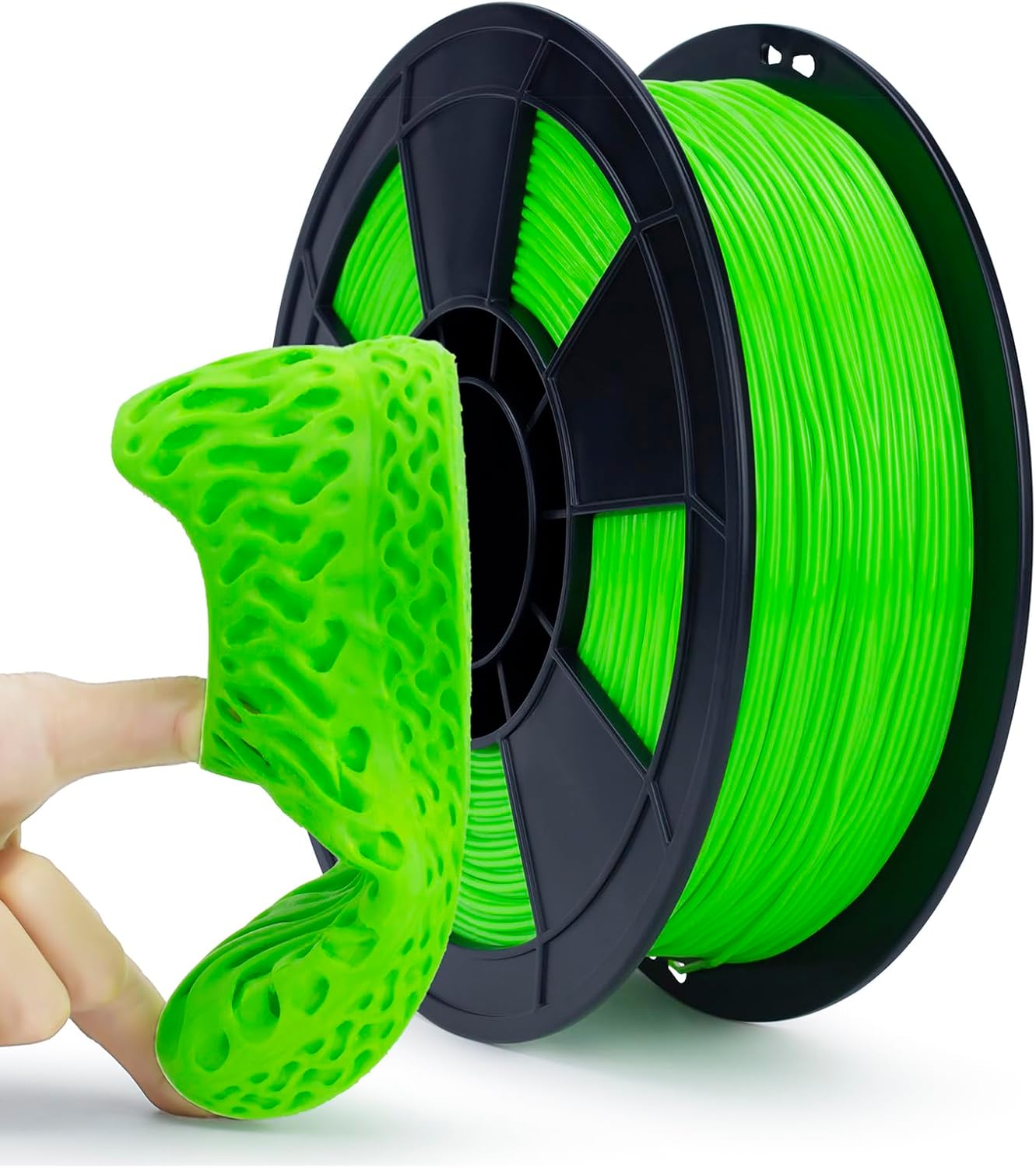 ZIRO TPU Filament 1.75, 3D Printer Filament 1.75mm, Shore 95A Hardness ...