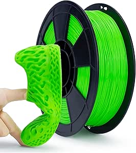 ZIRO TPU Filament 1.75, 3D Printer Filament 1.75mm, Shore 95A Hardness ...