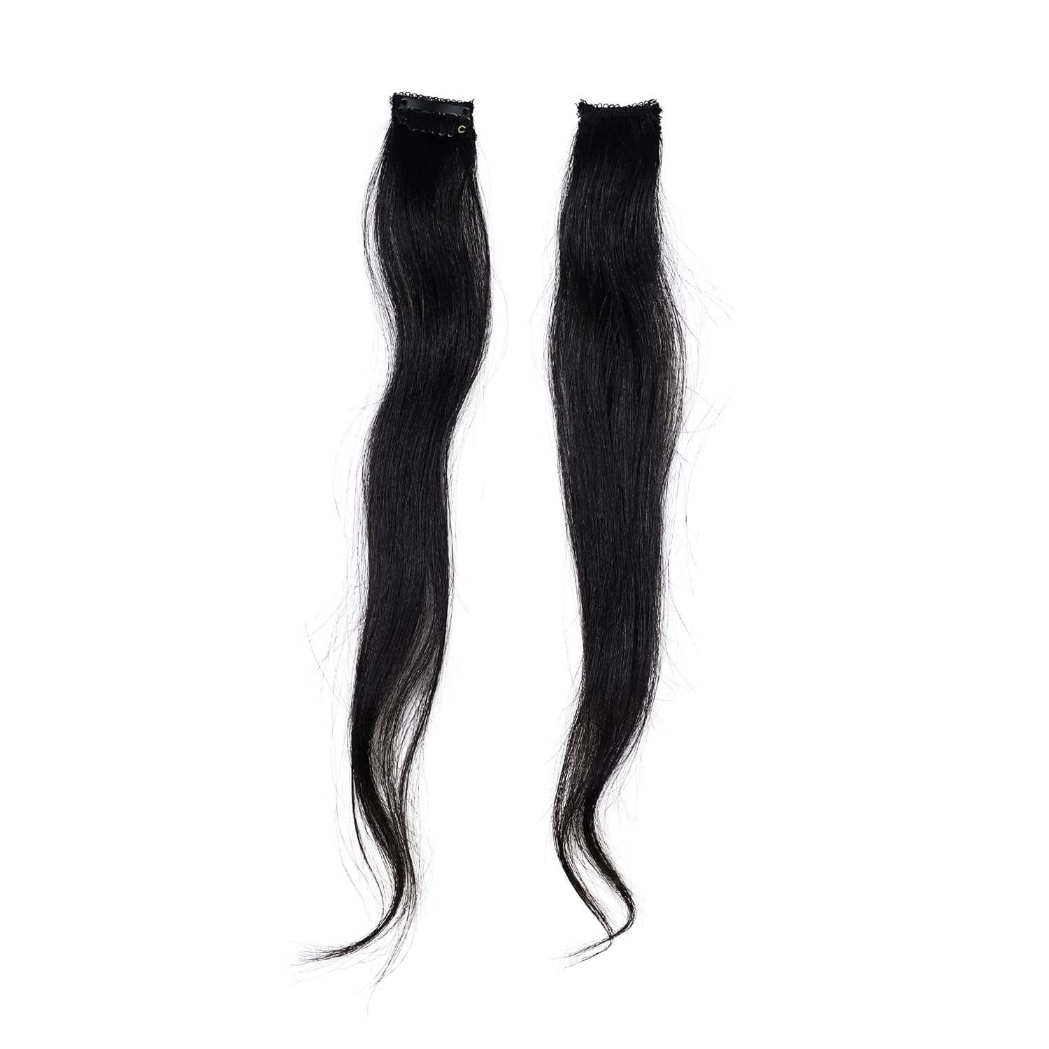 Gara Hair Clip in Side Bangs Hair Extensions(Set of 2), Real Human Hair ...