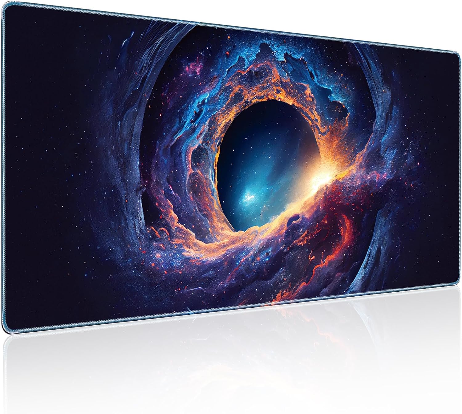 Amazon.com : Large Gaming Mouse Pad, 35.4x15.7in Technological Nebula ...