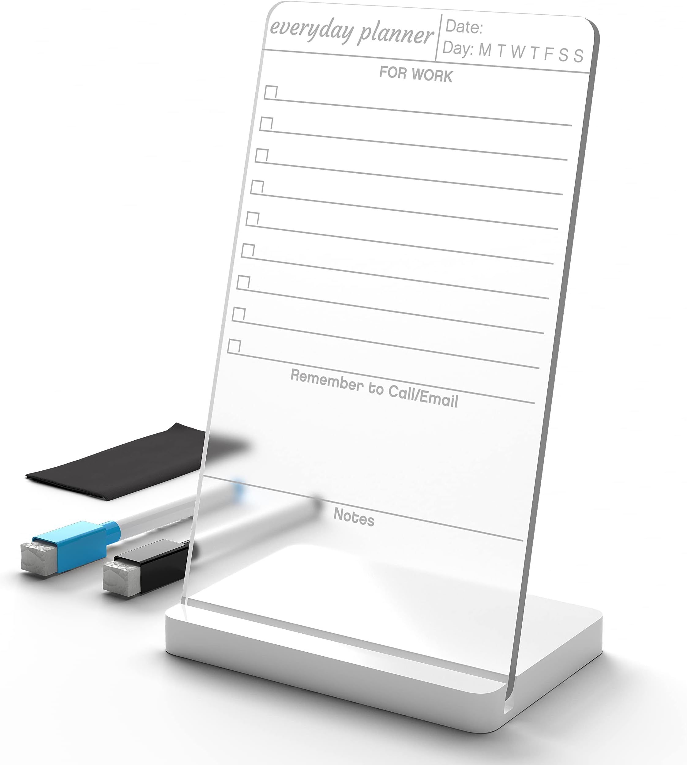 3 Lines To Do List Acrylic Board for Desk (12X8 CM)| Best Planner ...