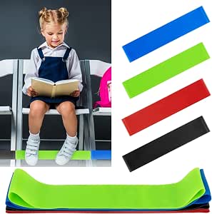 Amazon.com: 4PCS Chair Bands for Kids with Fidgety Feet - Colorful ...