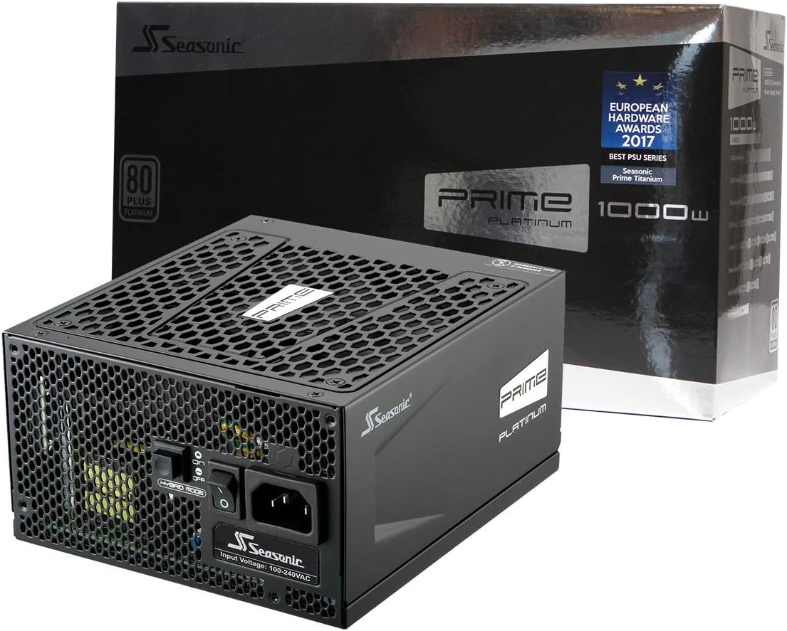 Amazon.com: Seasonic PRIME 1000 Platinum SSR-1000PD 1000W 80+ Platinum ...