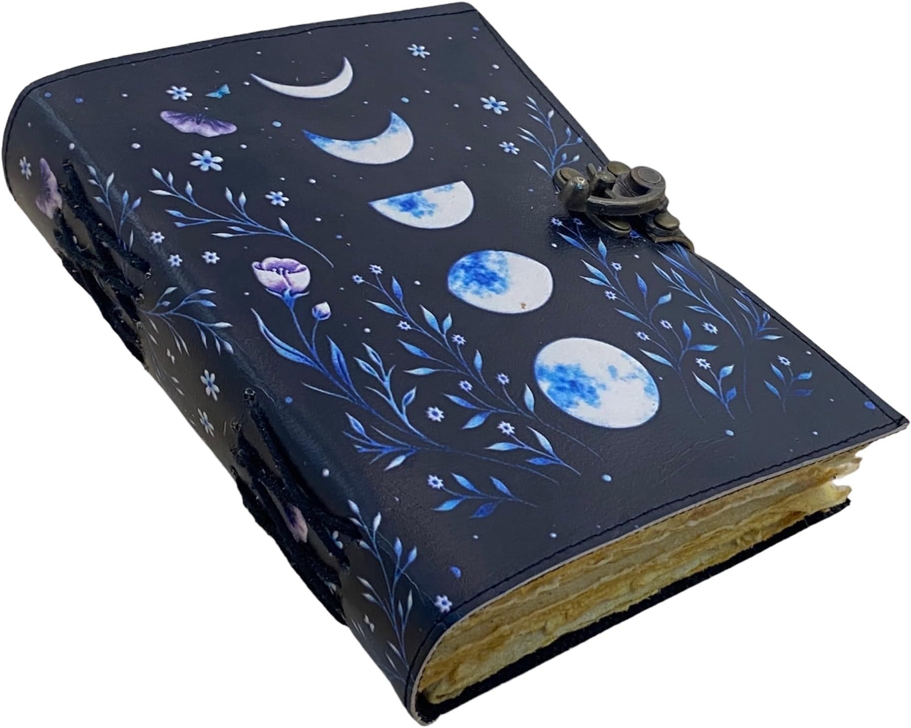 Amazon.com : Blank Spell Book of Shadows Journal with Lock Clasp ...
