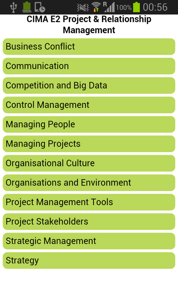 CIMA E2 Project & Relationship Management - App on Amazon Appstore
