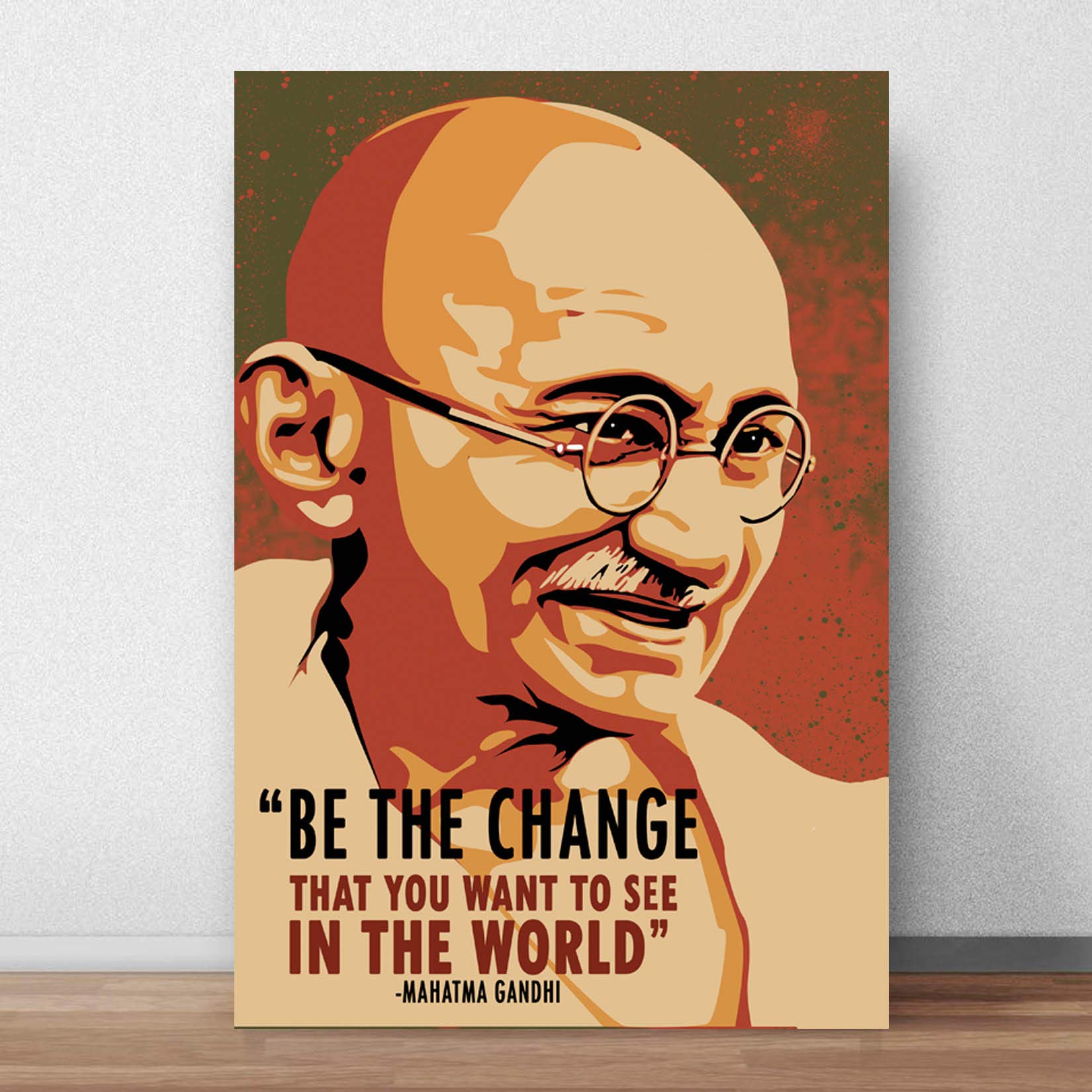 Gandhi Quote Poster