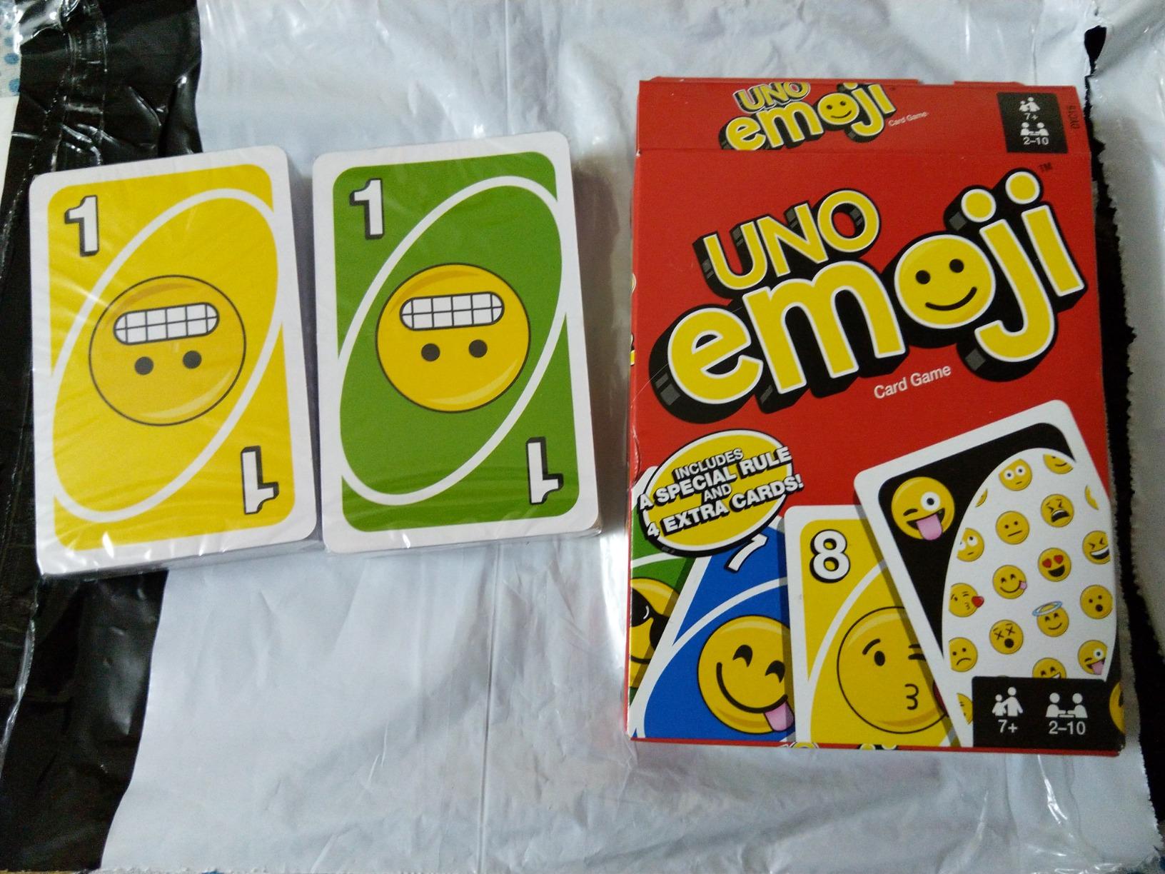 Buy Mattel Uno Emoji|Multi Colorfor Adult|Pack of 1 Online at Low ...