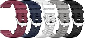 Amazon.com: 18mm Bands Compatible with Withings ScanWatch 38mm/Steel HR ...