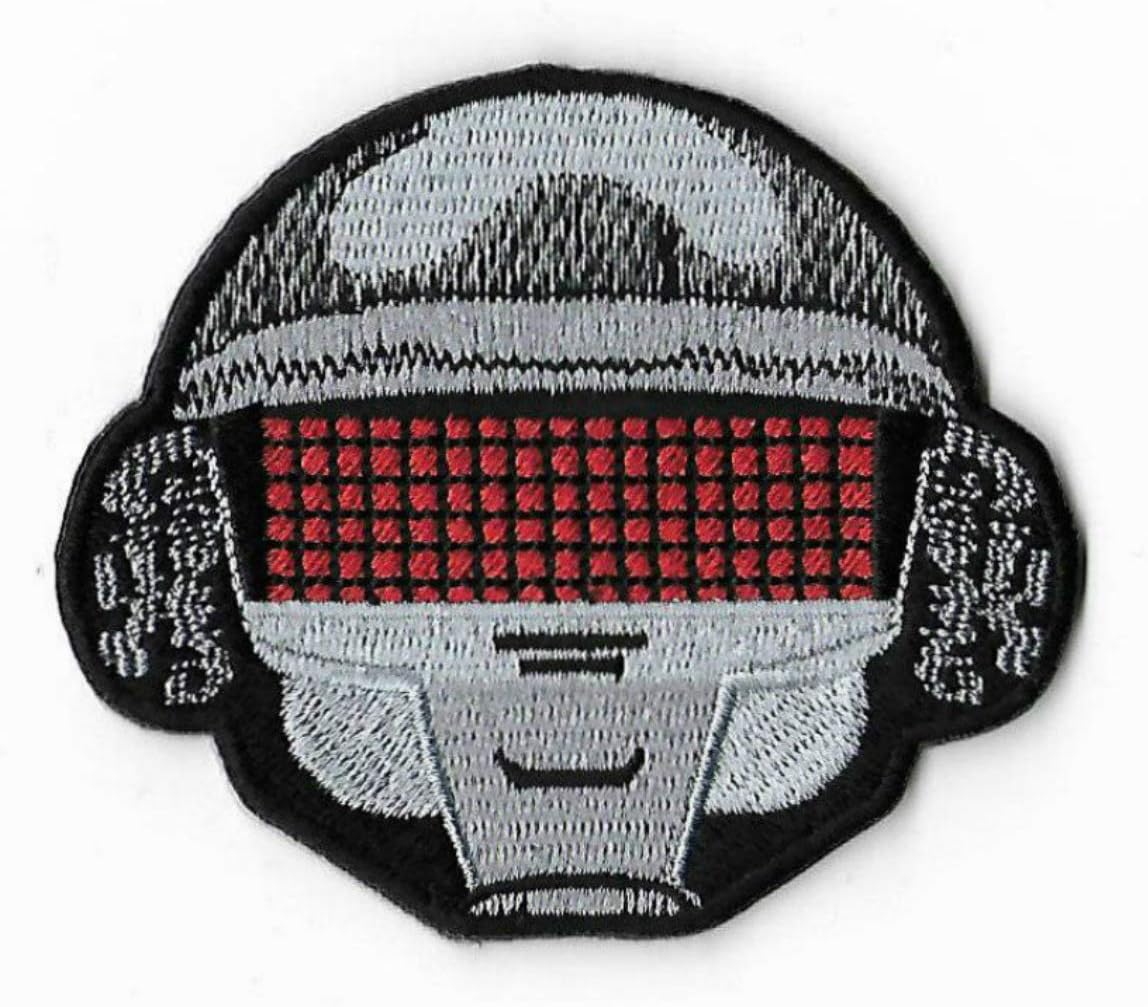 Amazon.com: Embroidered Iron/Sew on Badge Applique Souvenir Robot ...